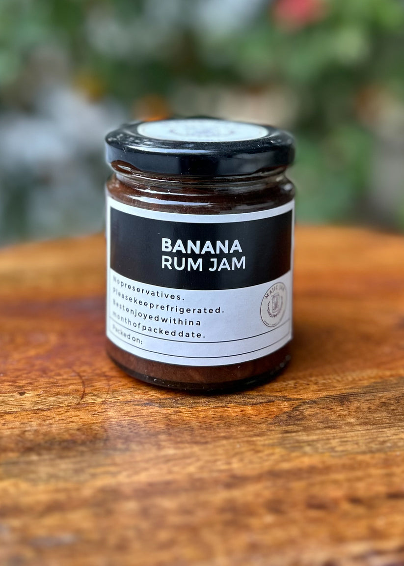 Banana Rum Jam – Majic Jar